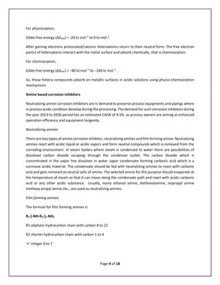 Organic Corrosion Inhibitor Appilcation and Mechanism..pdf