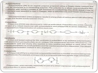 Organic Electronic Materials | PPTX