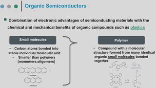 Organic electronics materials | PPTX