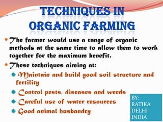 Organic farming | PPTX