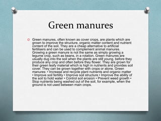 Organic farming By Mr Allah Dad Khan Visiting Professor the University ...