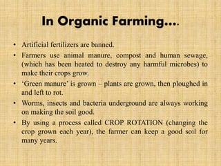 Organic farming | PPTX
