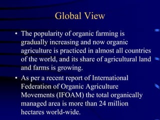 Organic farming | PPTX