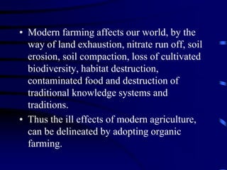 Organic farming | PPTX