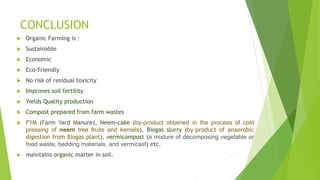 Organic Farming | PPTX