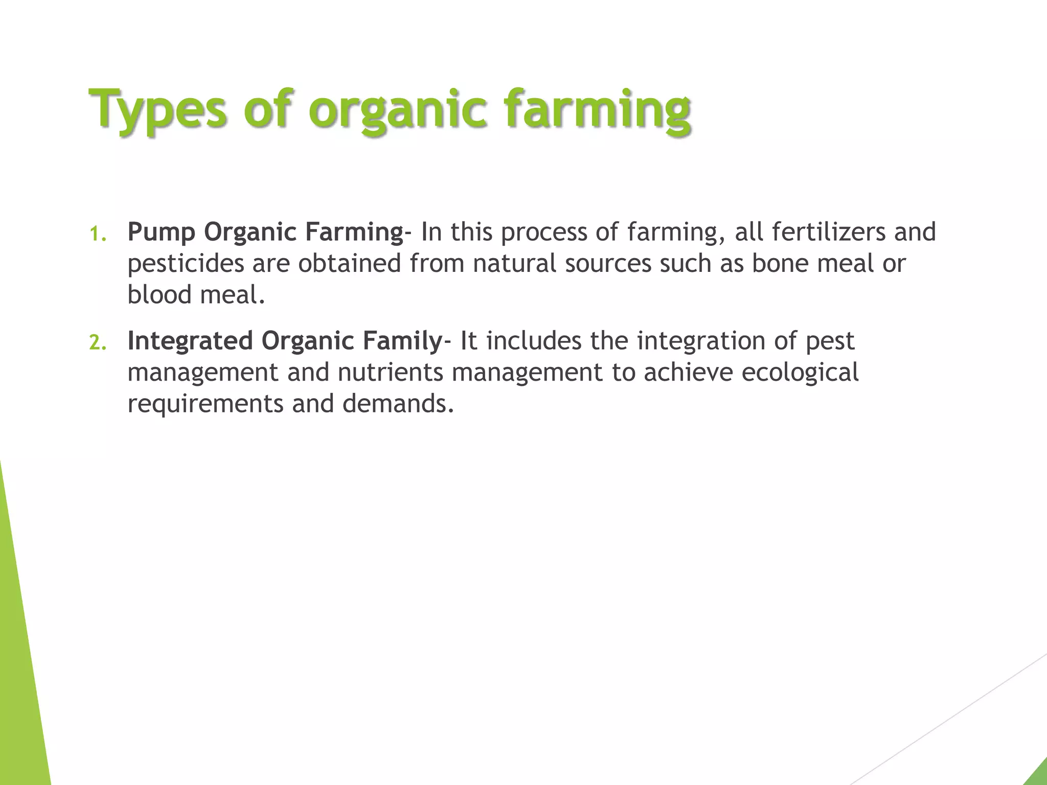 organic farming | PPTX