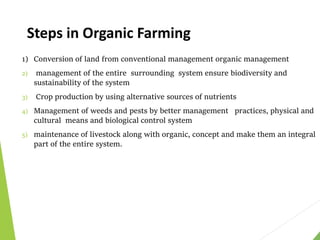 organic farming | PPTX