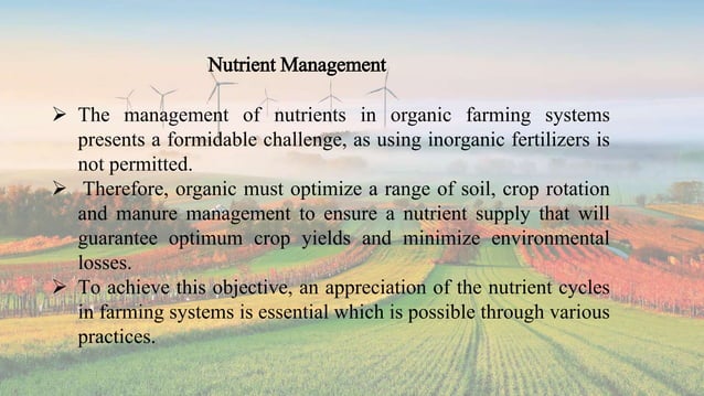 Nutrient Management in organic farming.pptx