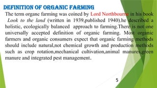 Organic framing - INTRODUCTION GENERAL PRINCIPLES MAJOR ASPECTS OF ...