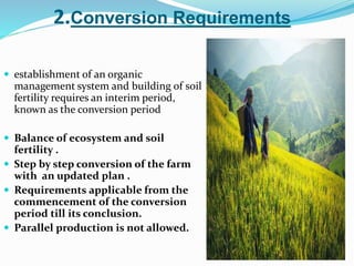 Crop Propuction Organic - npop indian organic standard | PPTX