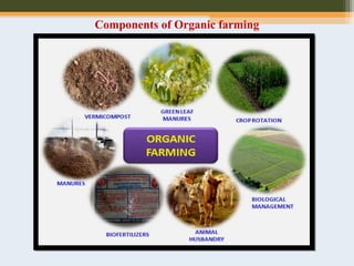 Organic farming for sustainable crop production | PPT