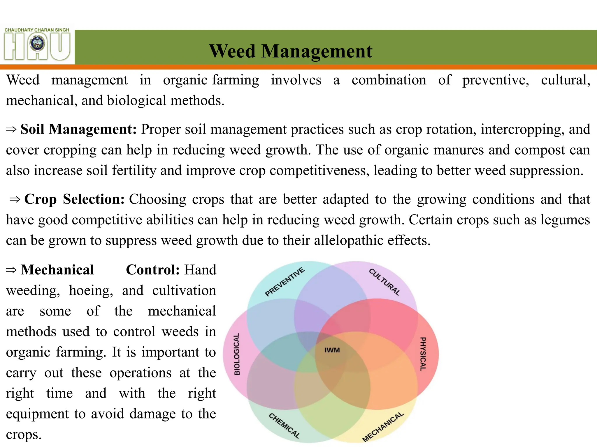 organic farming 3 Choice of crops & varieties in organic farming.pptx
