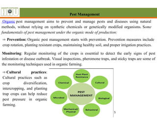 organic farming 3 Choice of crops & varieties in organic farming.pptx