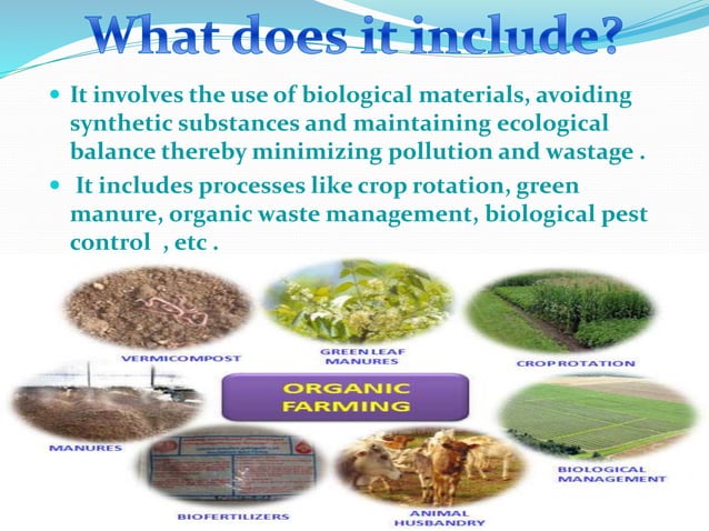 Organic farming Powerpoint presentation | PPTX