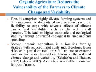 Organic farming for sustainable agriculture in the era | PPTX
