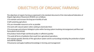 Organic farming and their benefit...pptx