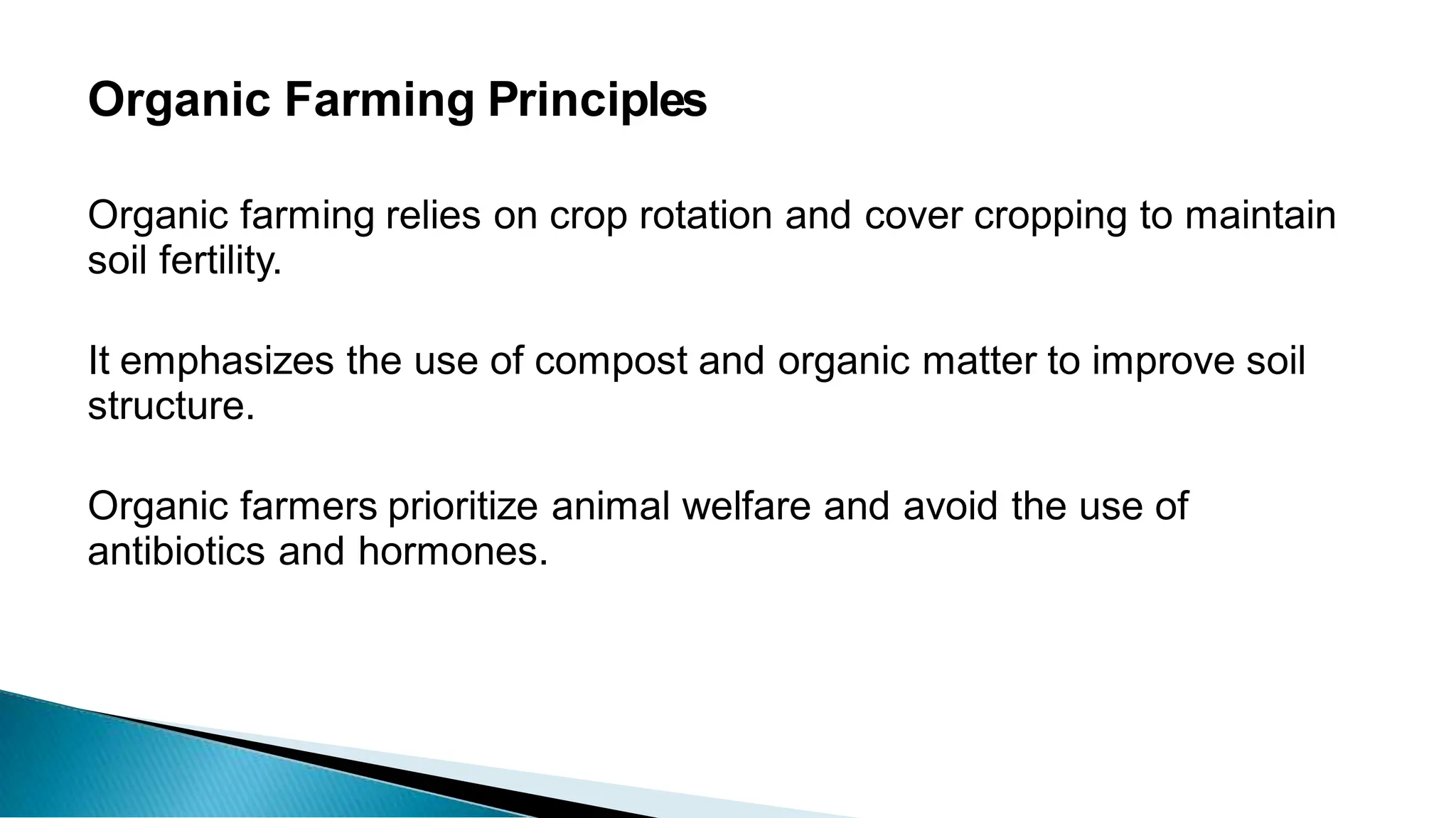 Organic Farming promote and classification type | PDF