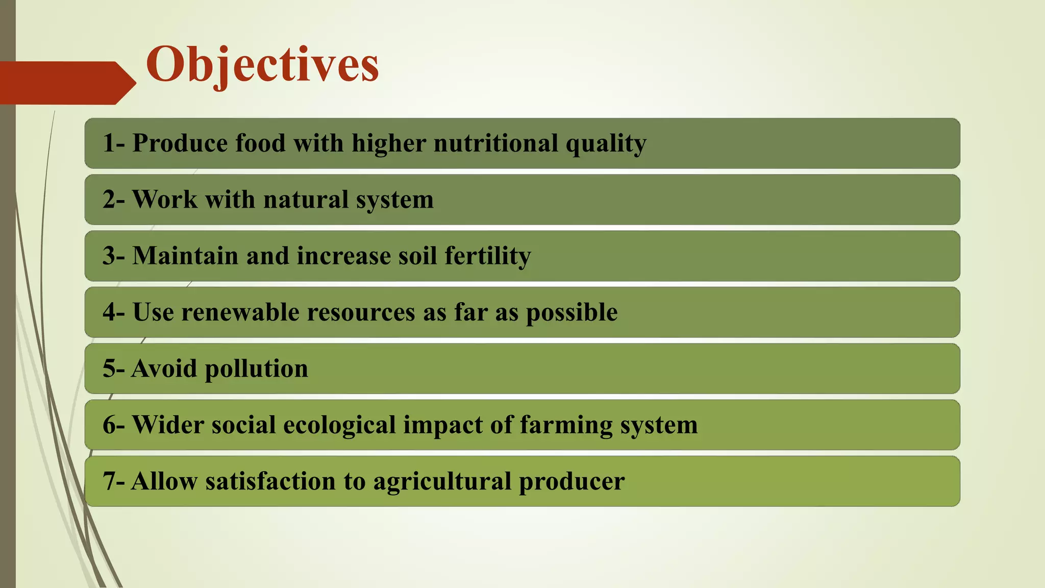 Organic farming : A path for Sustainable Development | PPTX