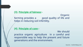 organic farming ppt.pptx for the regenerative agriculture and residue ...