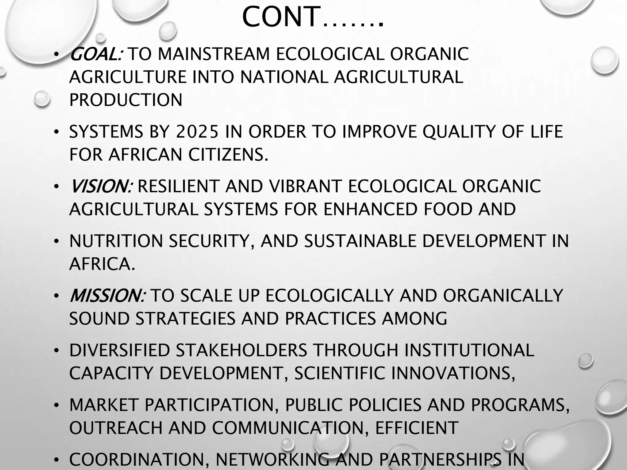 Ecological Agriculture | PPTX