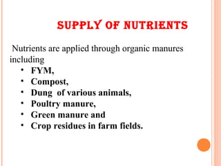 Organic farming presentation rrrrrrrr | PPT