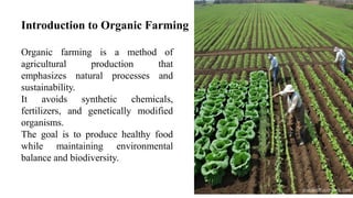 Organic Farming; a sustainable agriculture practice | PDF