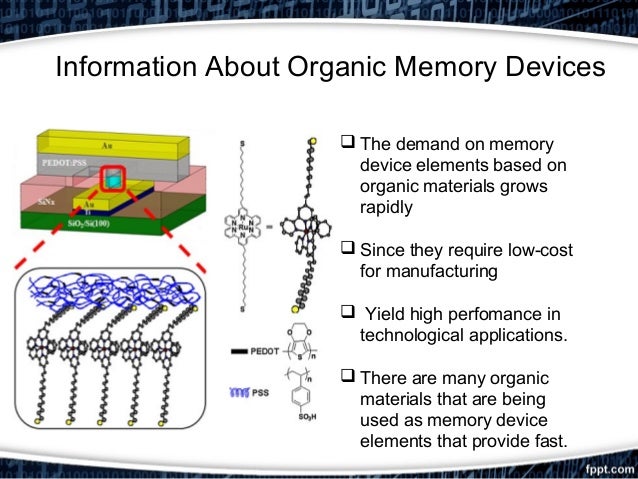 Organic flashmemory