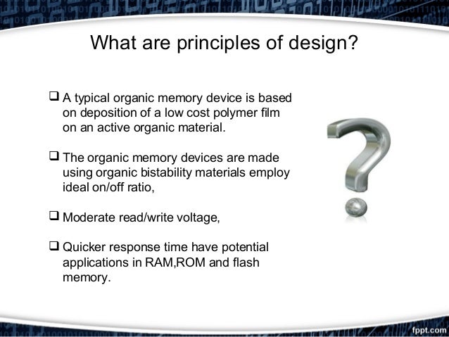 Organic flashmemory