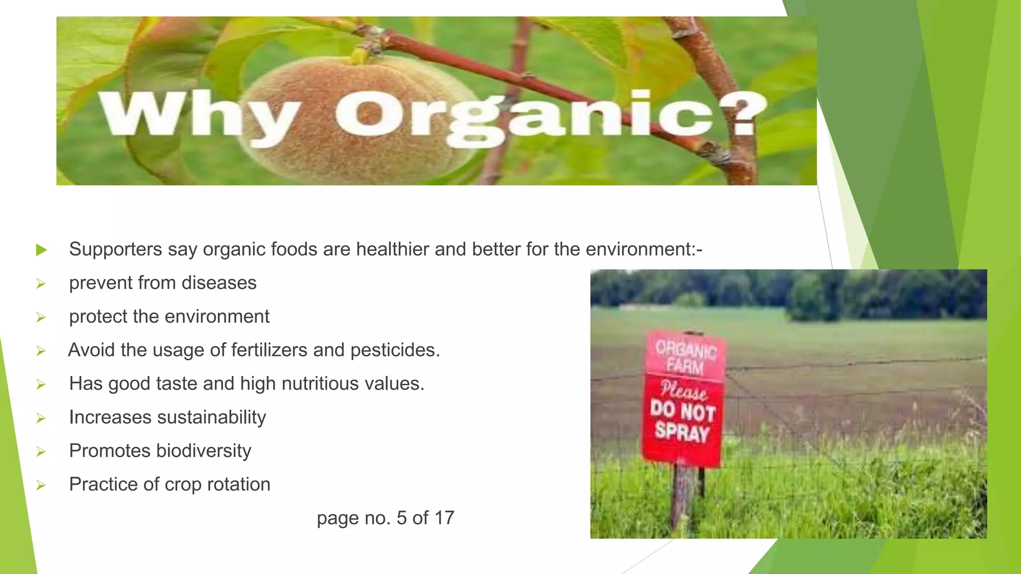 Organic food and farming | PPT