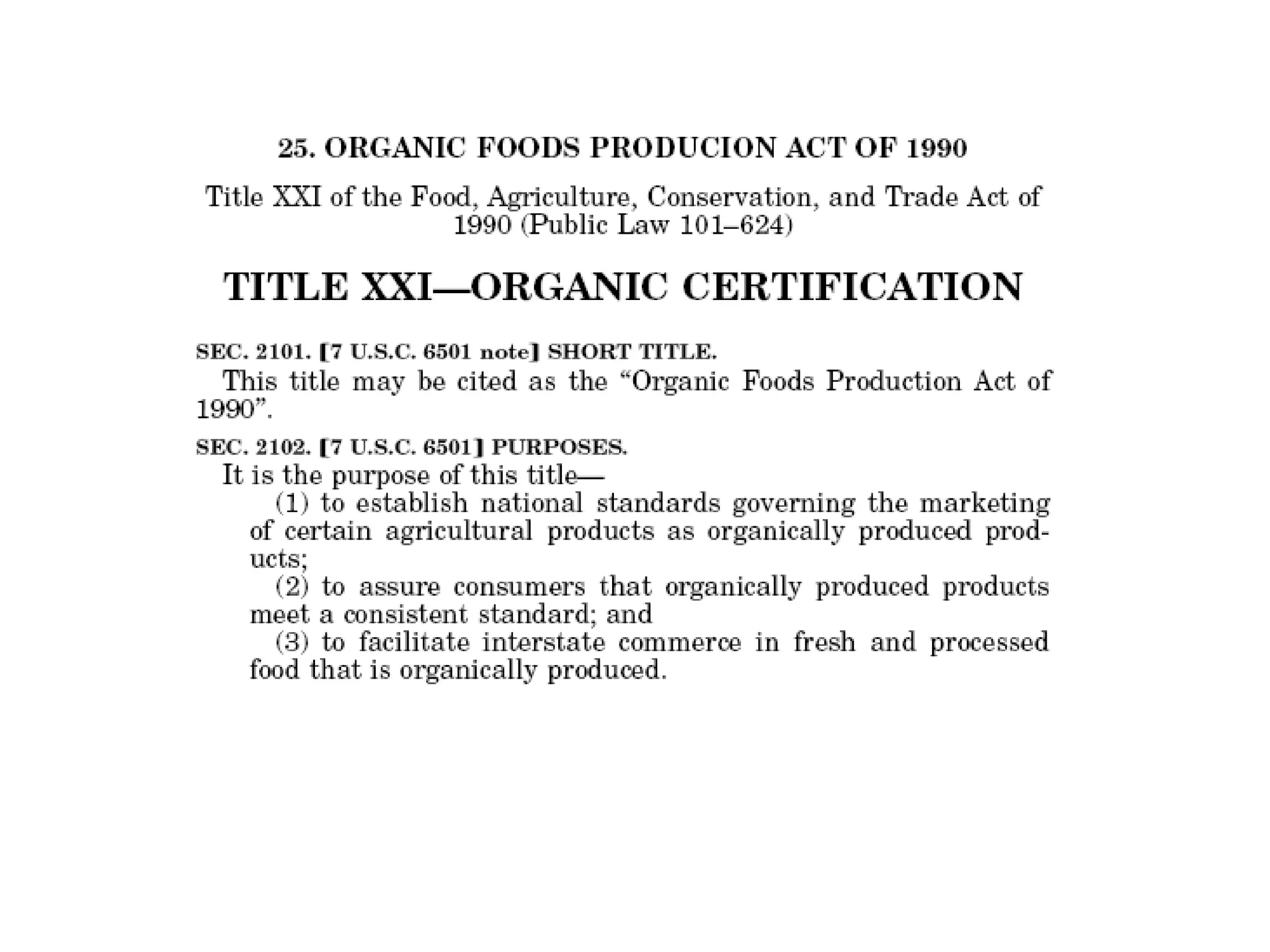 Organic food labeling | PPT