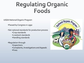 Organic food ppt | PPTX
