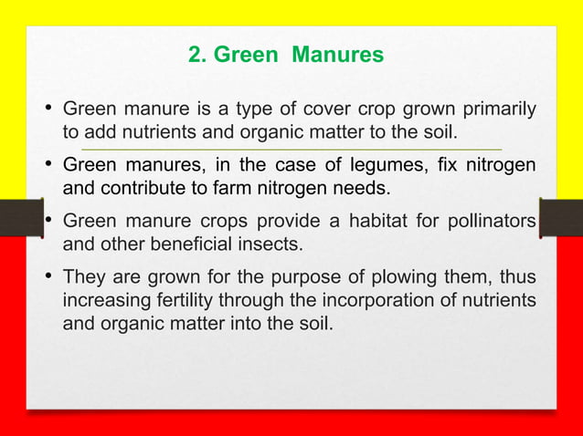 Organic forming. | PPTX | Agriculture | Industries