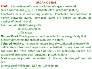 Organic gemstones | PPT