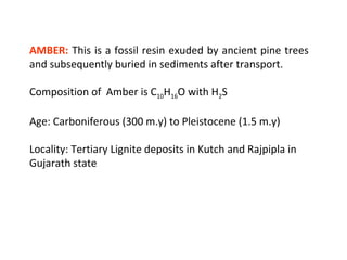 Organic gemstones | PPT