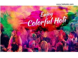Organic herbal eco friendly holi colours | PDF