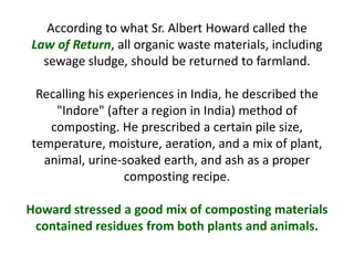 History of Organic Agriculture | PDF
