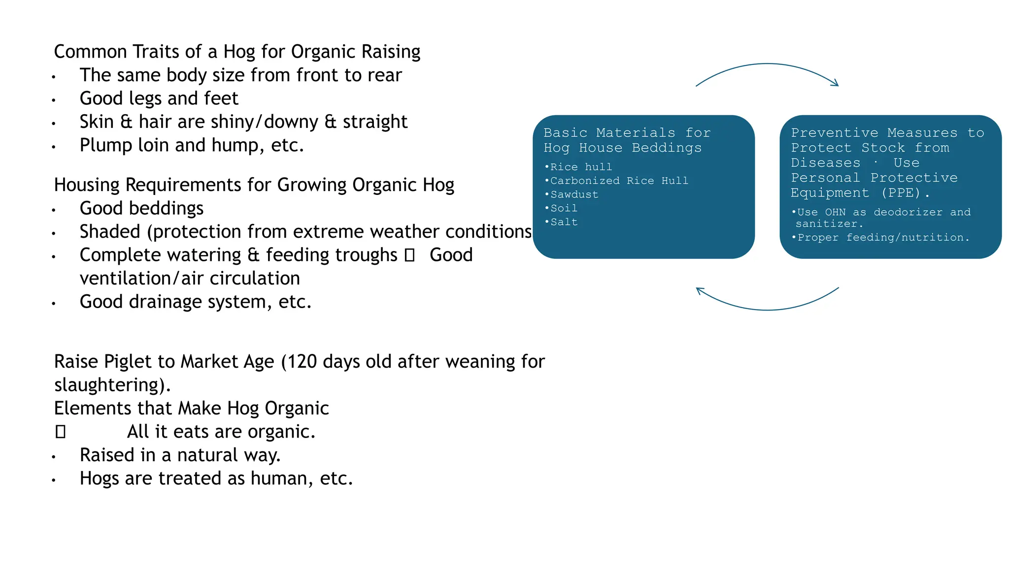 Organic Hogs production and management.pptx