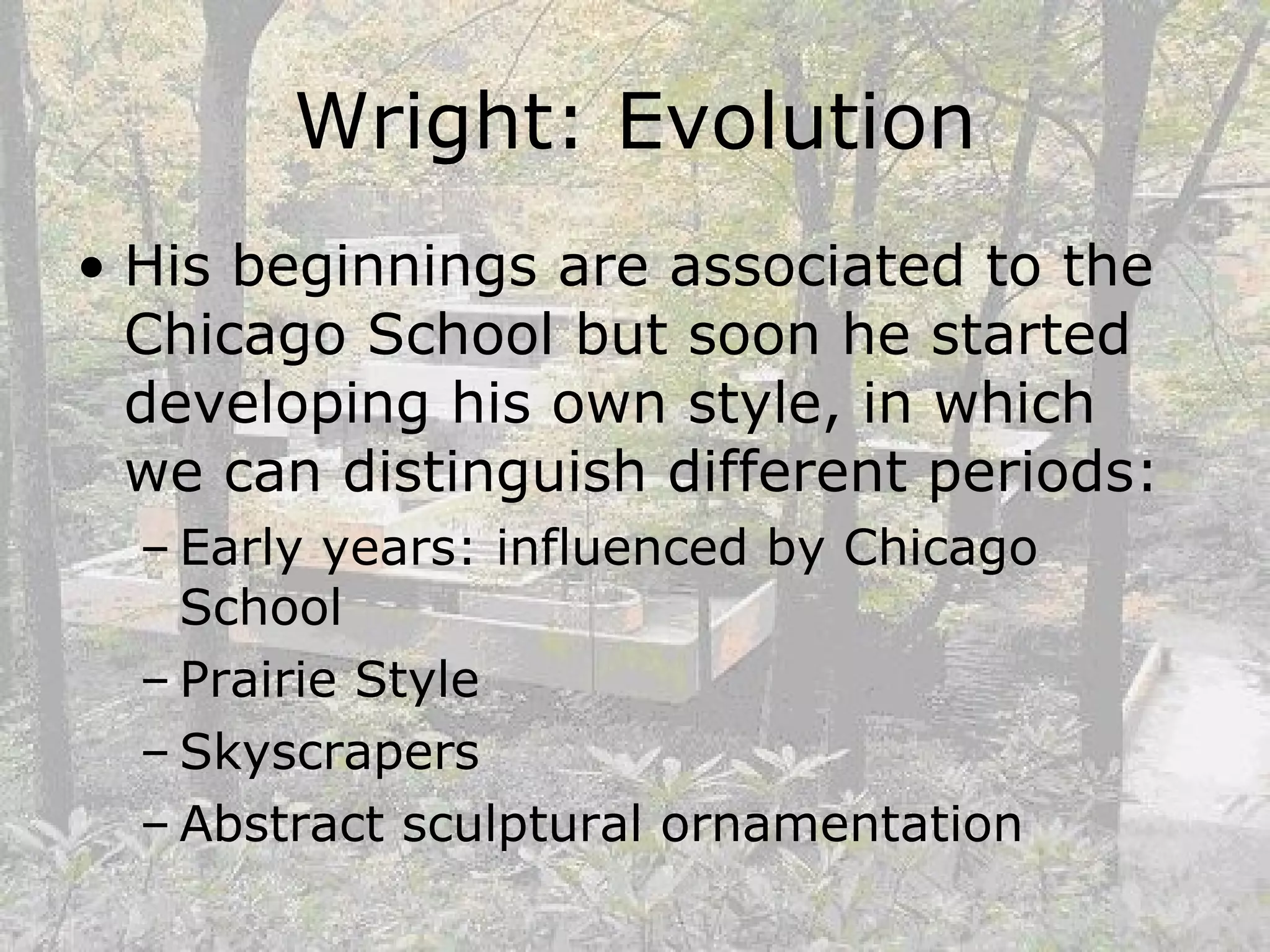 Organicism and Architecture in the 50´s | PPT