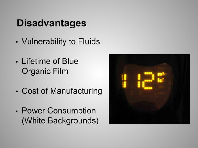 Organic Light-Emitting OLED organic LEDs | PPT