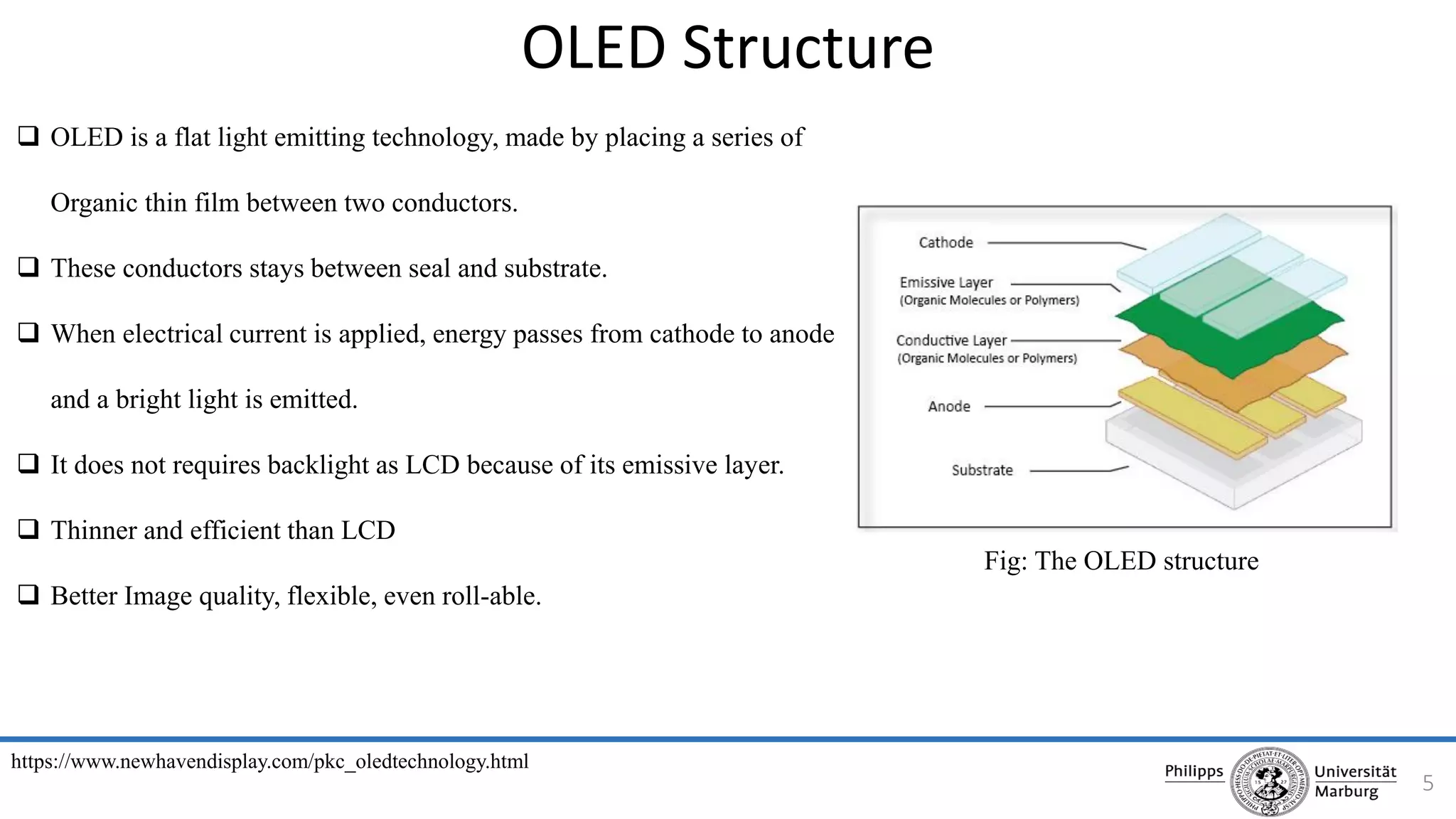 Organic light emitting diode (oled) | PDF