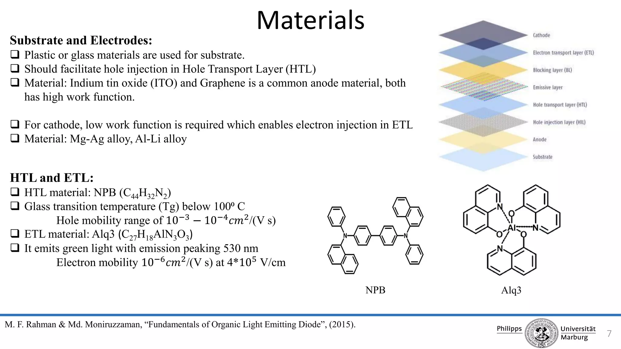 Organic light emitting diode (oled) | PDF