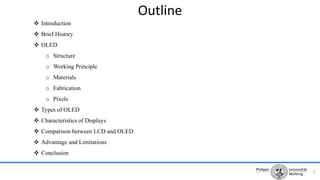 Organic light emitting diode (oled) | PDF | Chemistry | Science