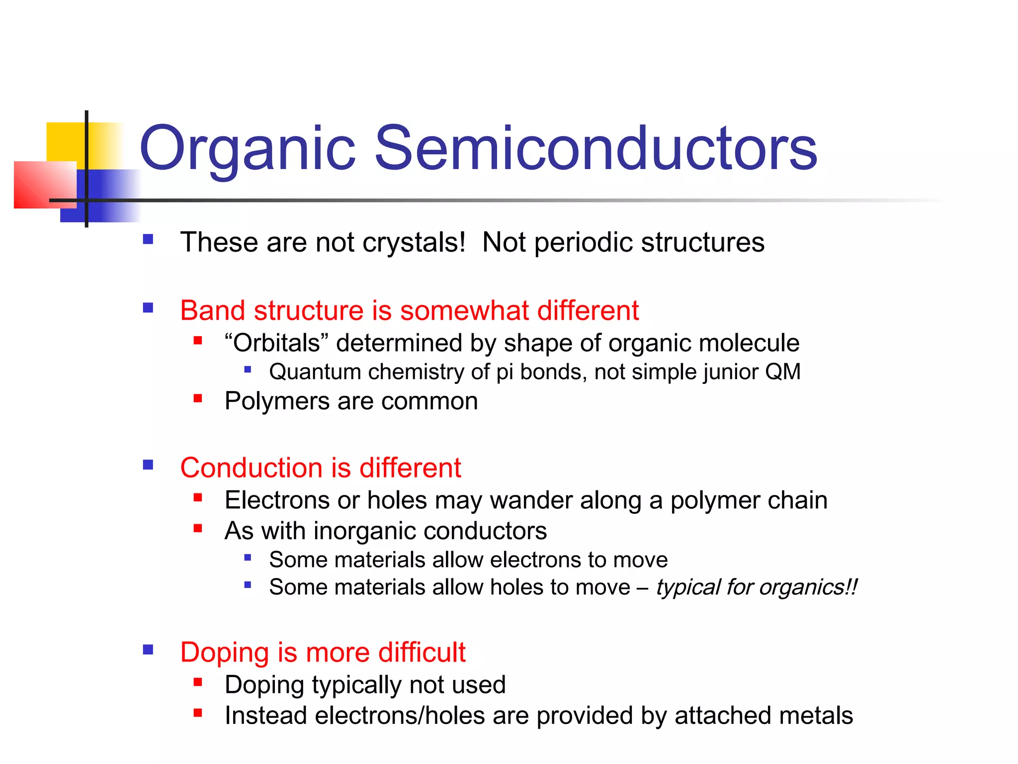 Organic light emitting diodes | PPT
