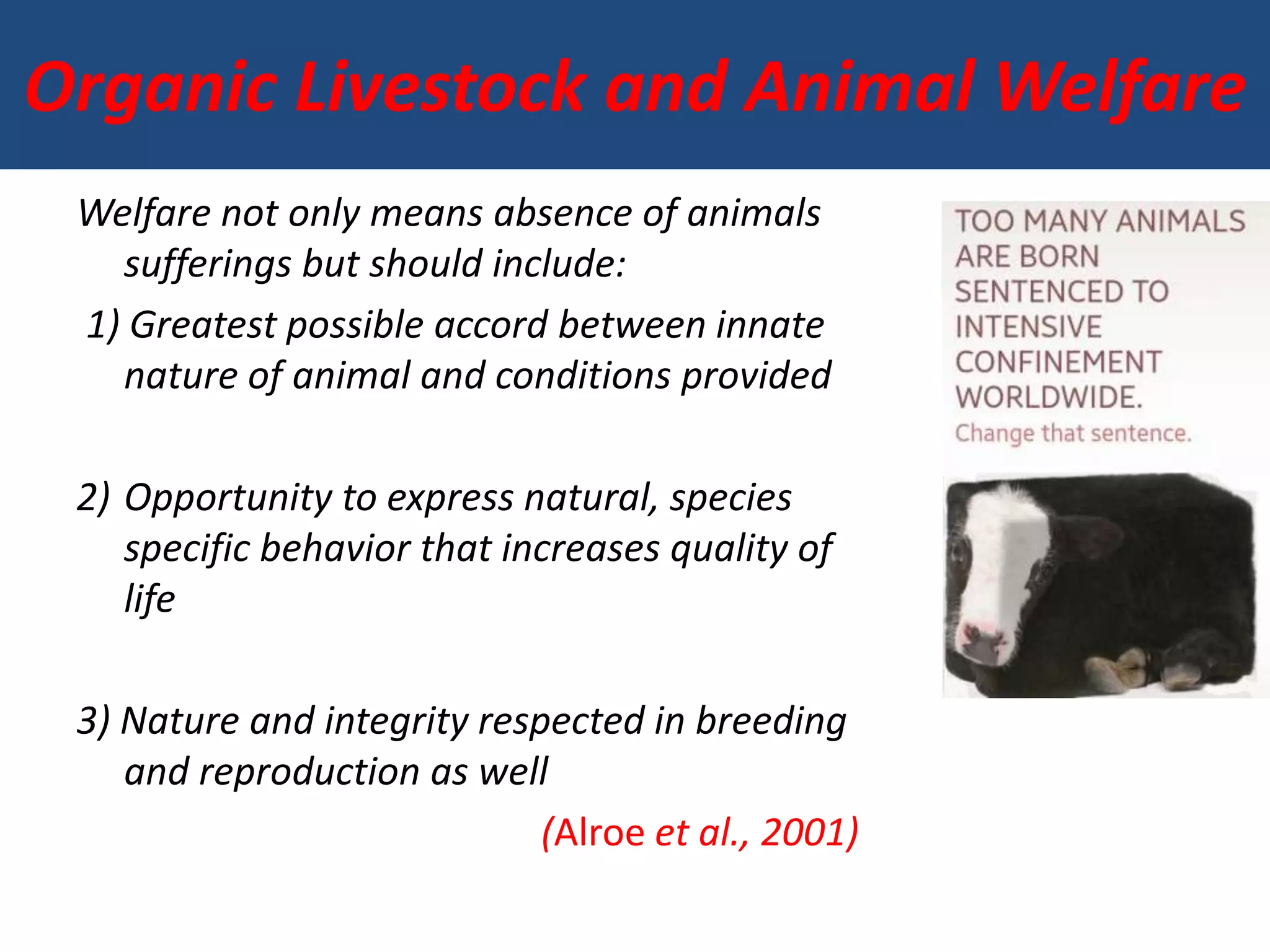 Organic livestock farming | PPTX