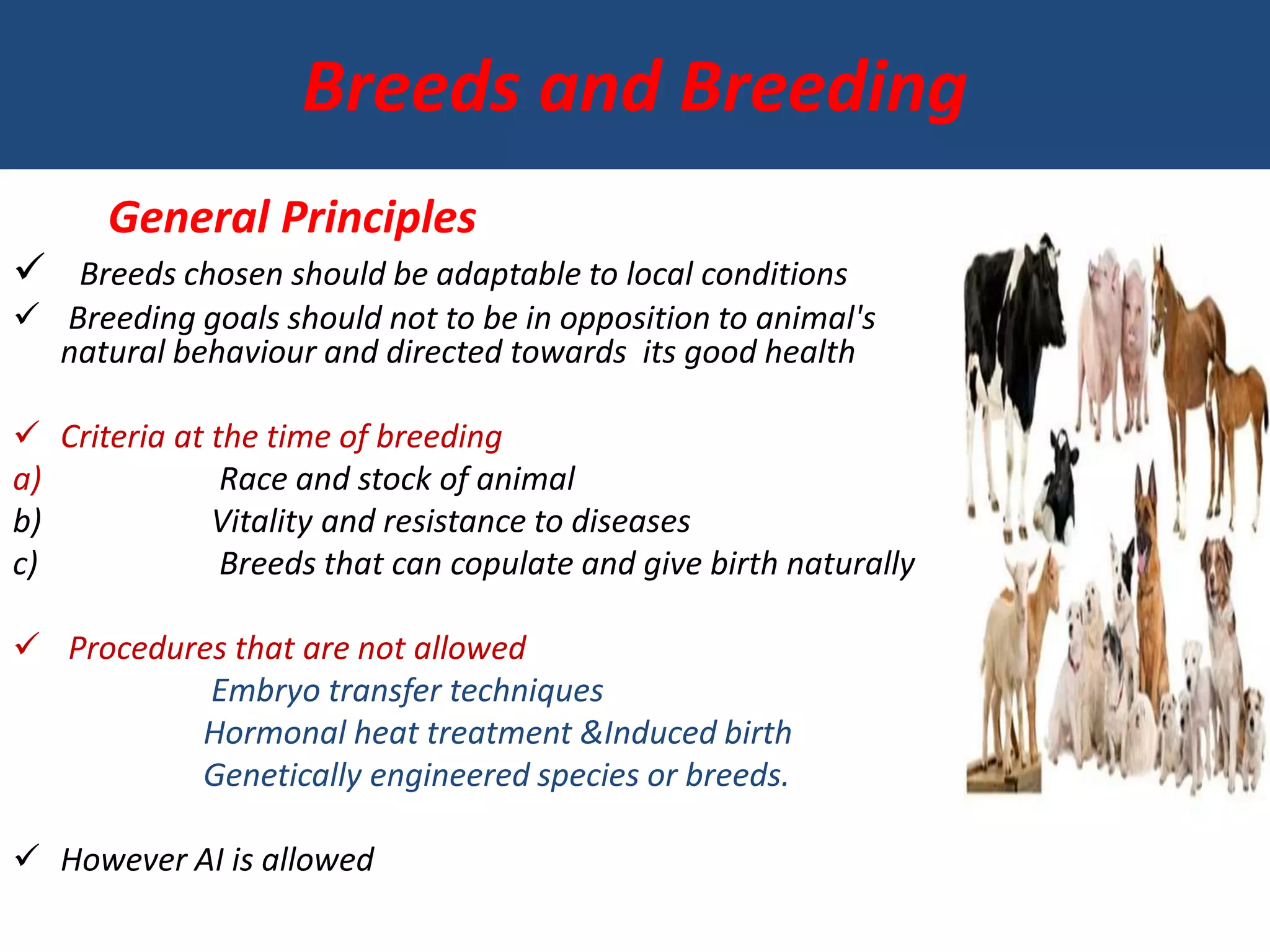 Organic livestock farming | PPTX