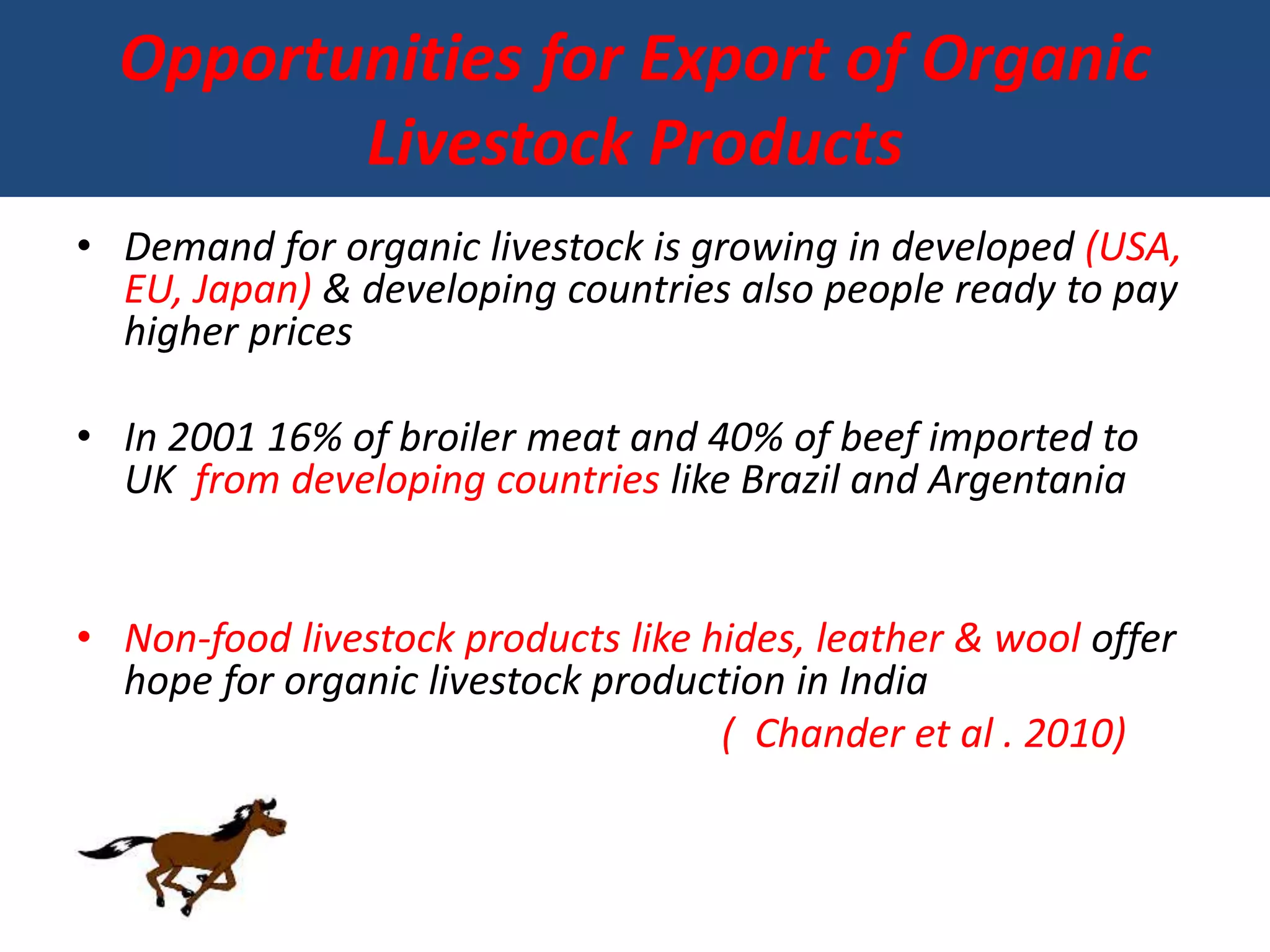 Organic livestock farming | PPTX