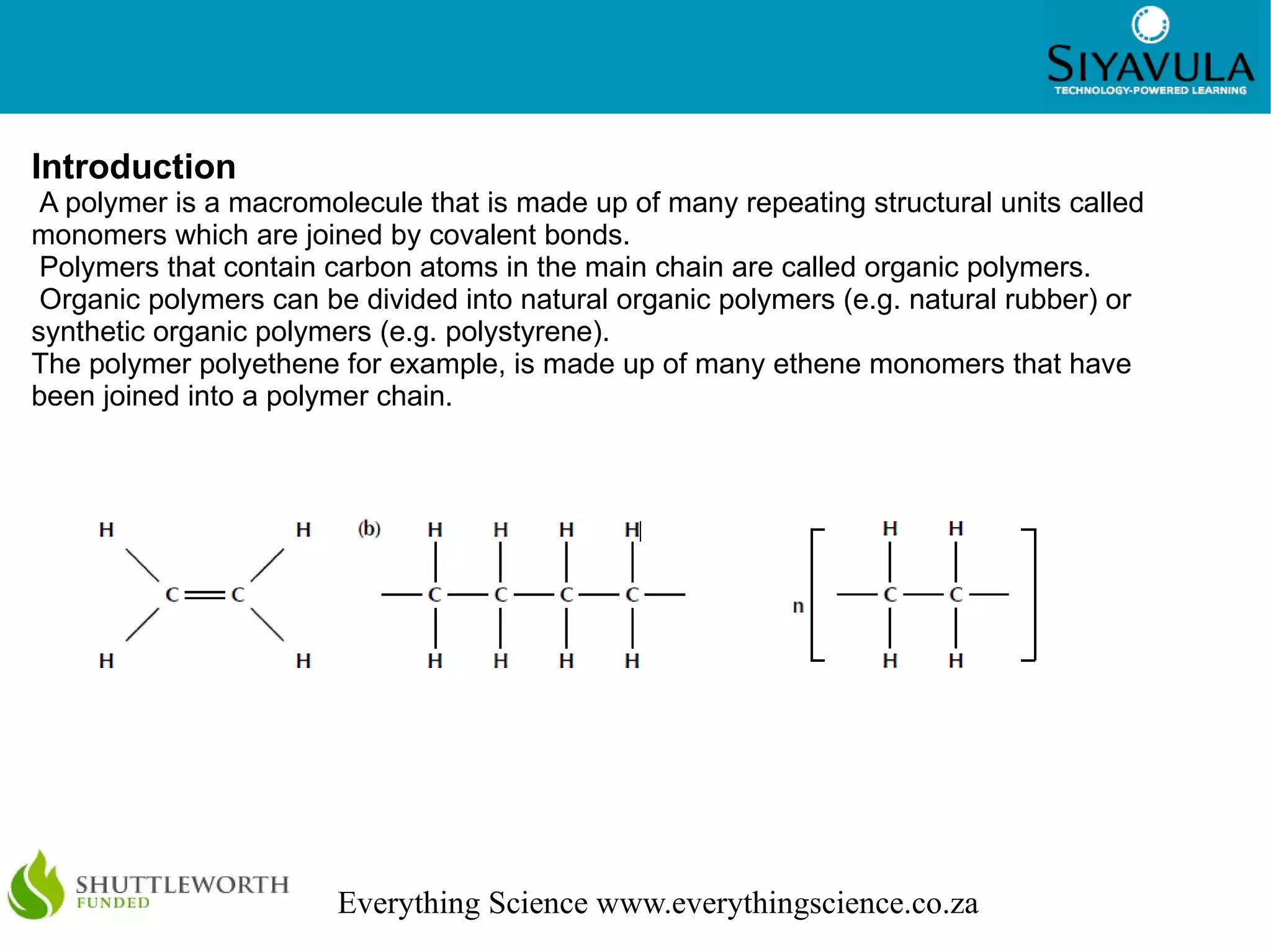 Organic macromolecules | ODP