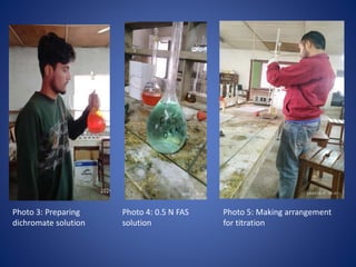 Organic matter determination of soil in laboratory | PPTX