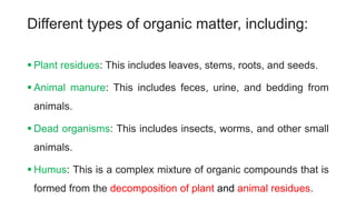 Organic matters.pptx