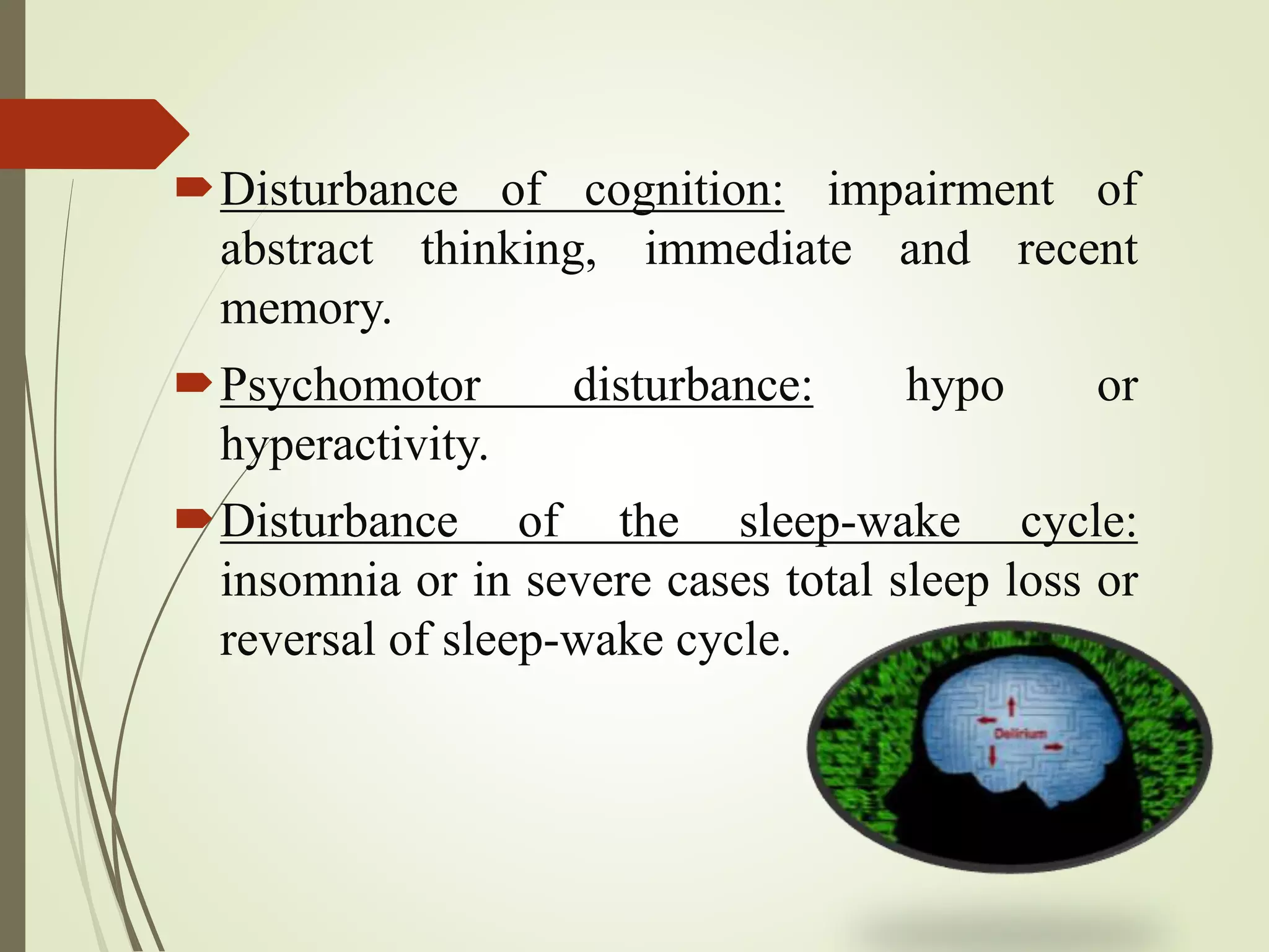 Organic mental disorder | PPTX